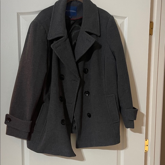 Falls Creek | Jackets & Coats | Falls Creek Gray Pea Coat | Poshmark